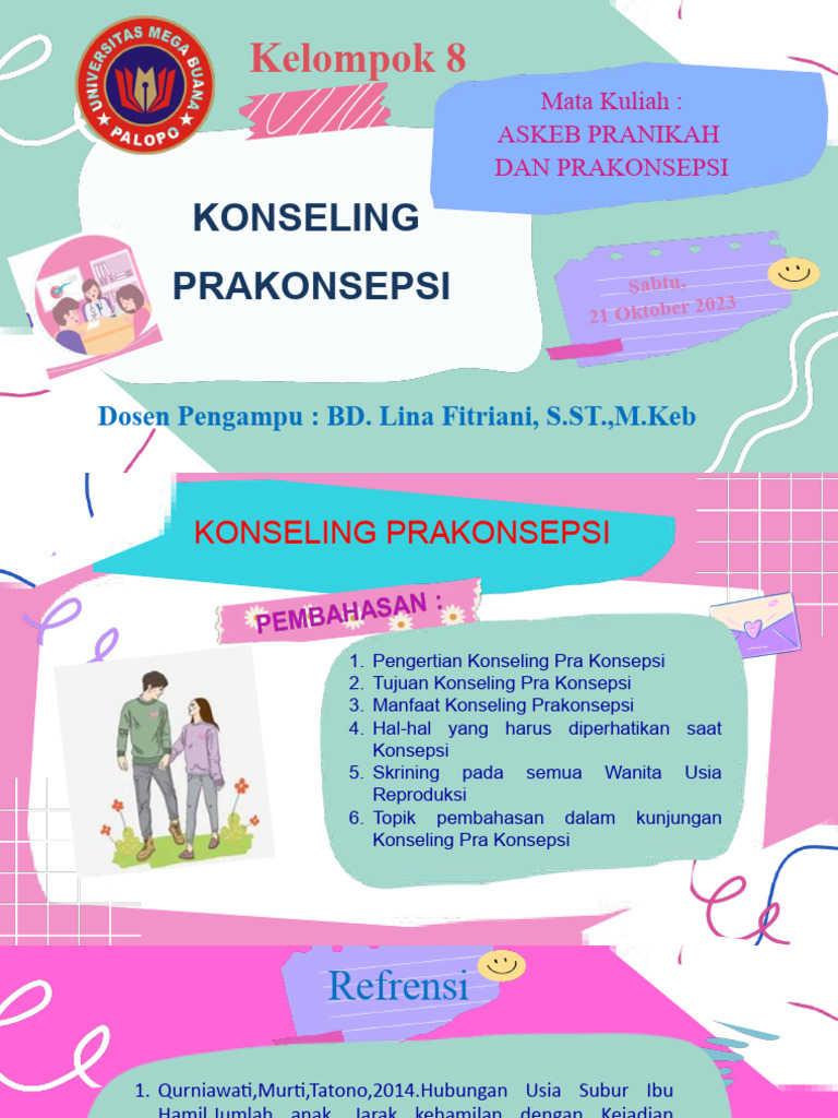 Konseling Pranikah & Pra Konsepsi | PDF