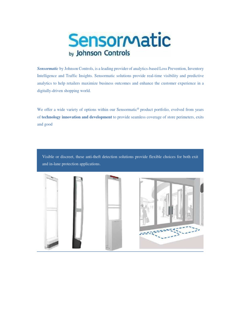 Sensormatic-Product Mailer | PDF | Technology & Engineering