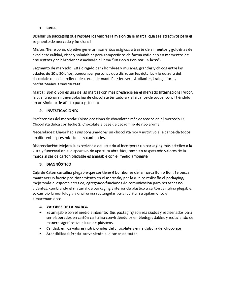 Matriz Danny | PDF | Chocolate | Marca