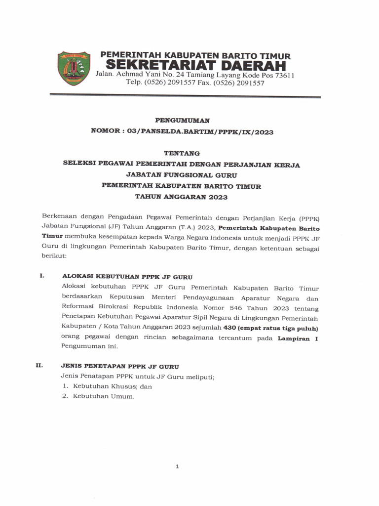 03 Guru Barito Timur | PDF