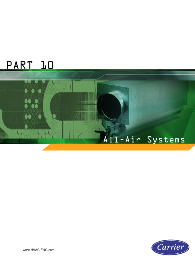 All-Air Systems | PDF | Thermostat | Duct (Flow)