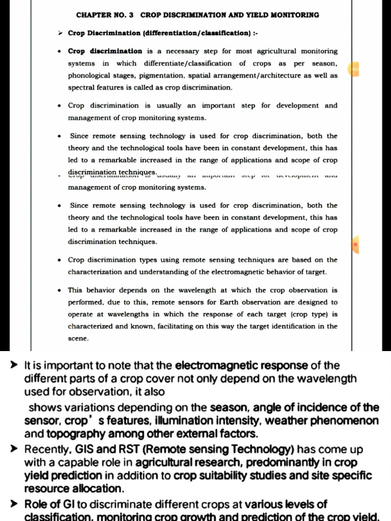 Crop Discrimination | PDF | Remote Sensing | Absorption Spectroscopy