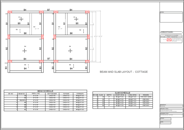 Beam Centreline Footing-Cottage BEAM SLAB | PDF | Chess