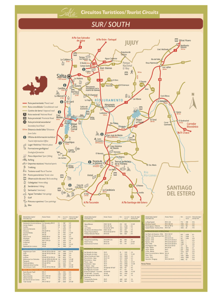 Map A Sur Gaucho | PDF