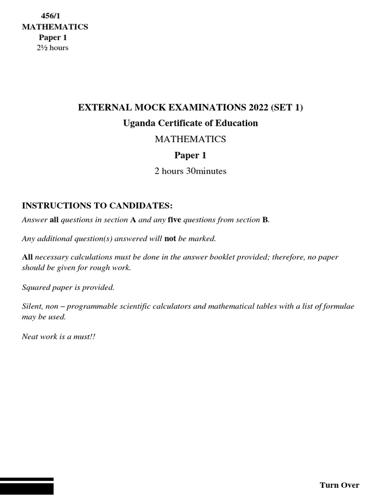 12 Mathematics P1 Pdf Matrix Mathematics Algebra