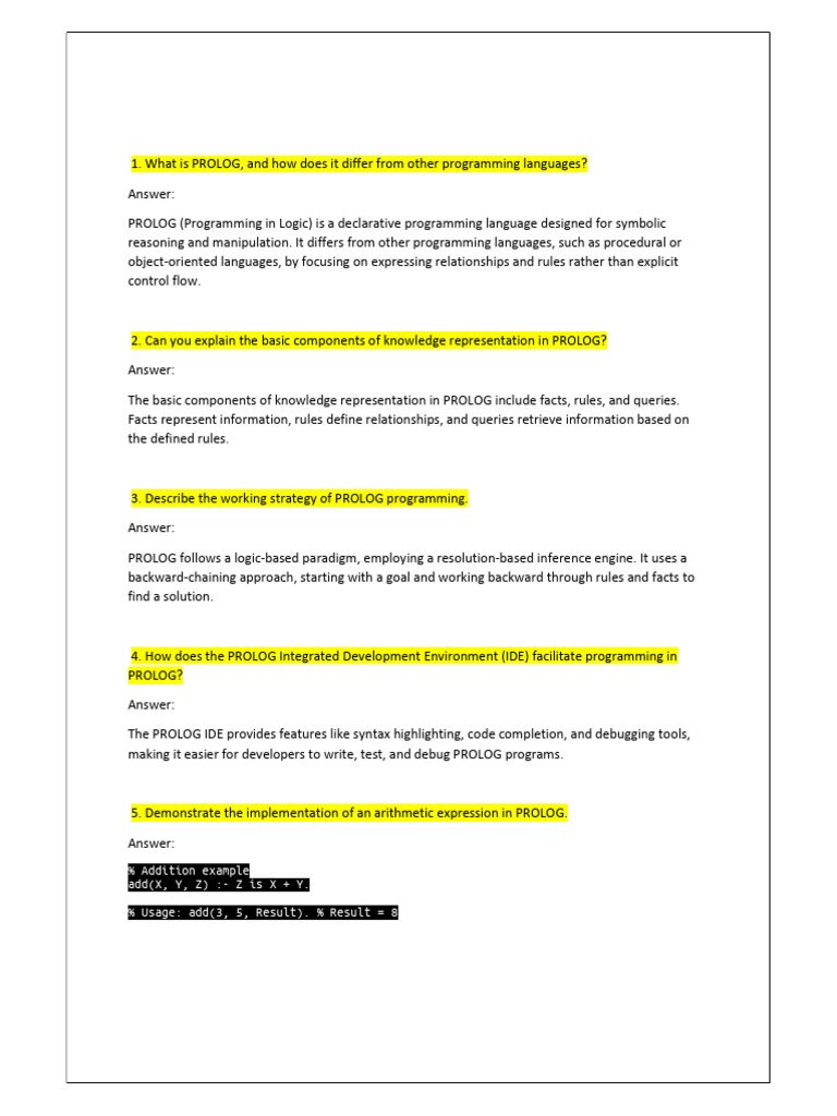 Ai Viva Question | PDF | Computer Programming | Algorithms And Data Structures