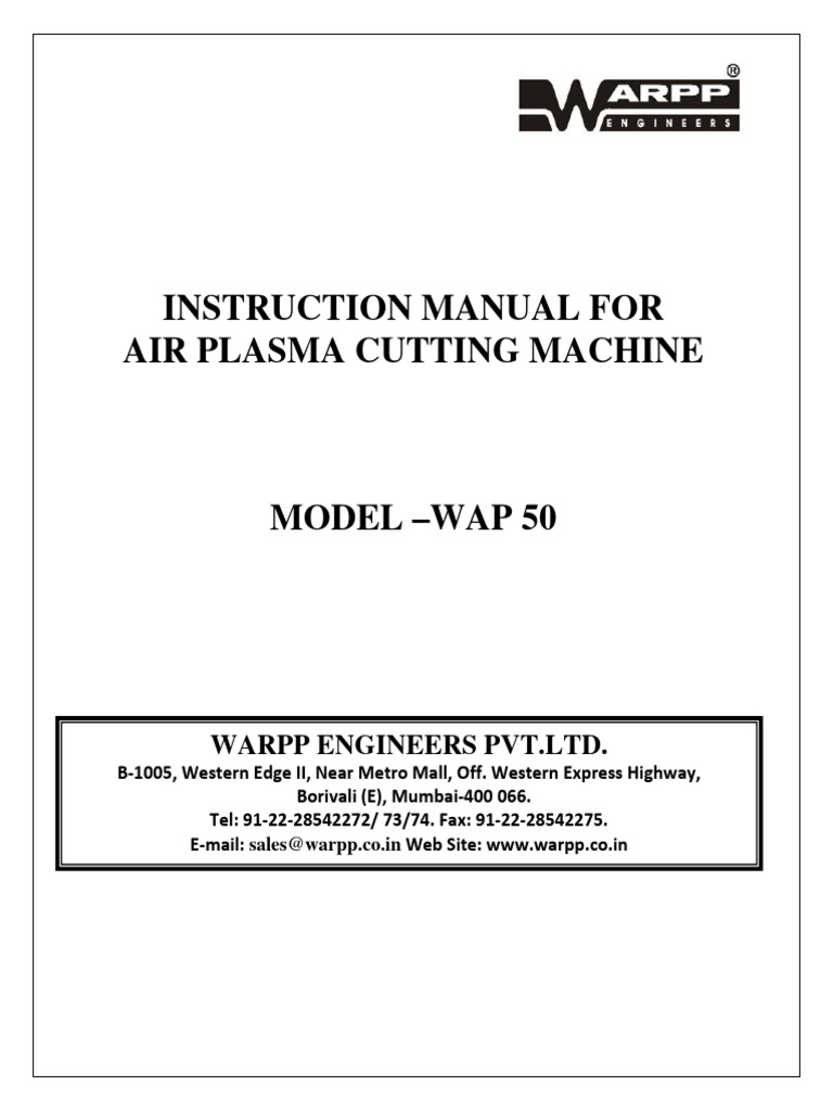 Wap 50 | PDF | Electric Arc | Rectifier