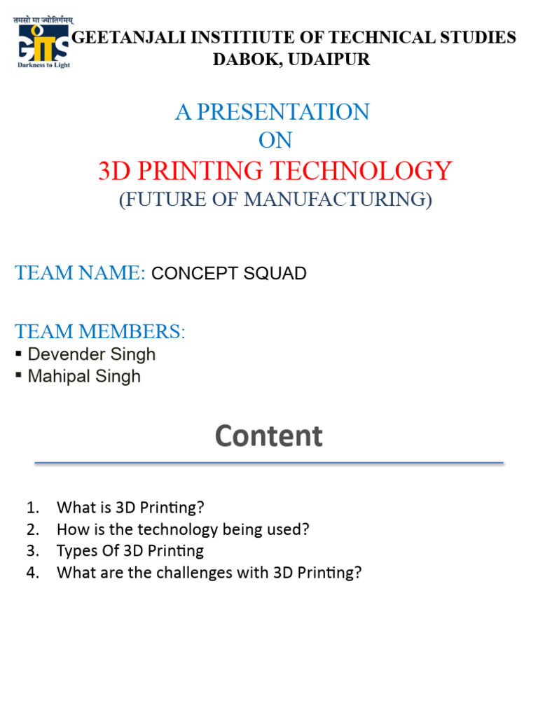 3D Printing NEW | PDF | 3 D Printing | Design