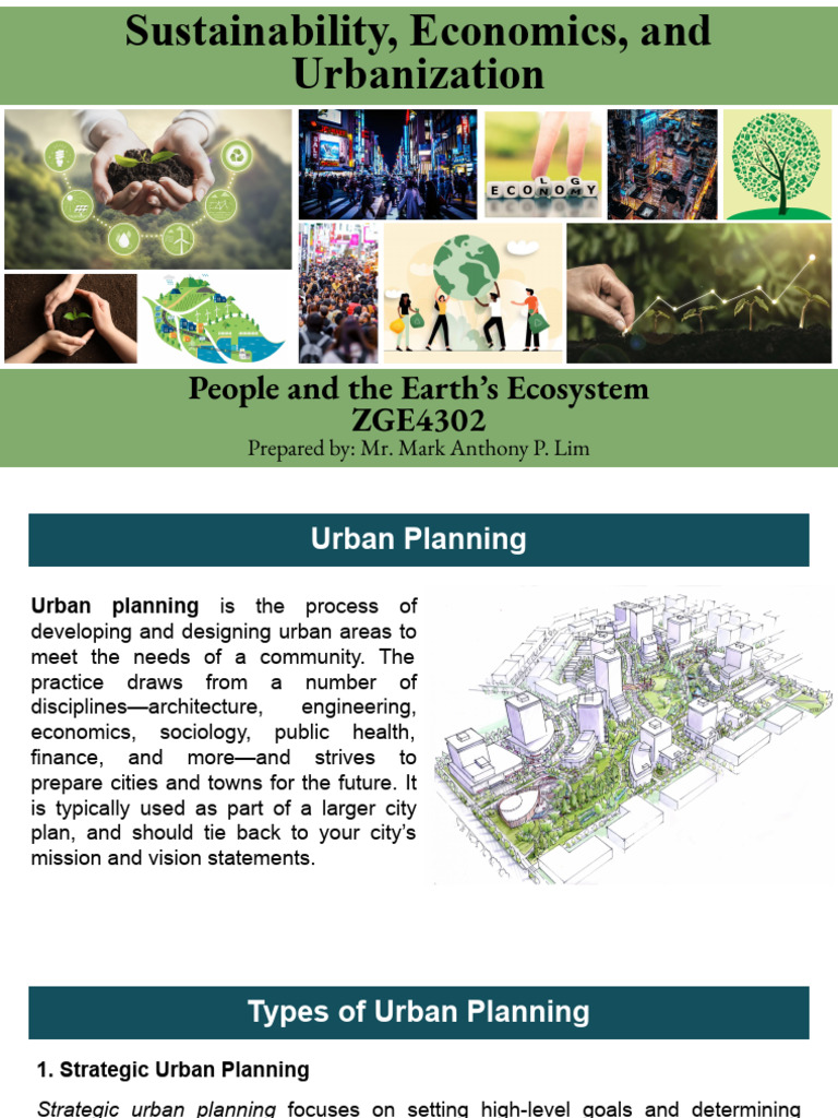 Sustainability 2 CEconomics 2 Cand Urbanization | PDF | Habitat ...