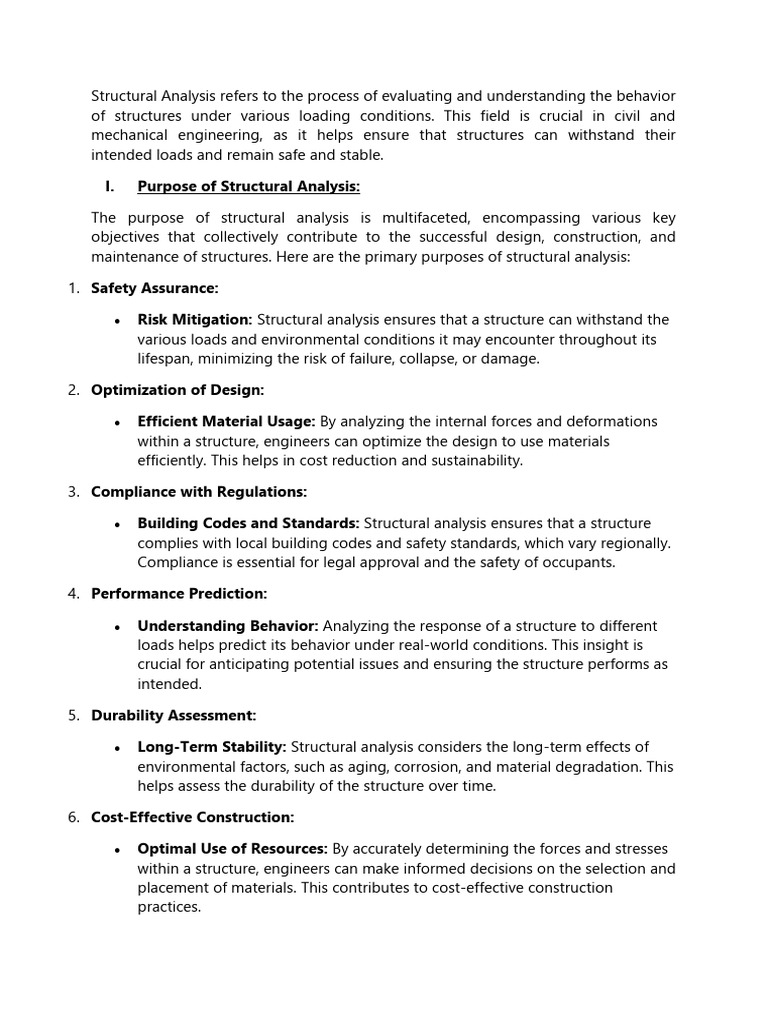 Analysis | PDF | Structural Load | Structural Analysis