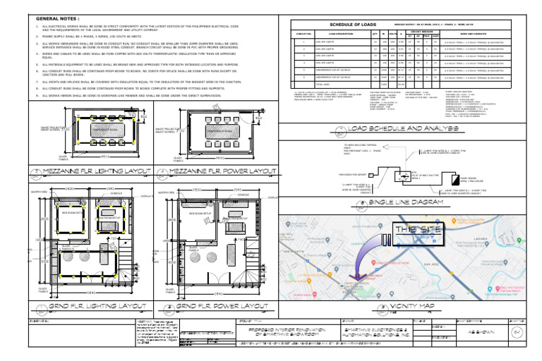 This Site: Load Schedule and Analysis | PDF | Electrical Wiring ...