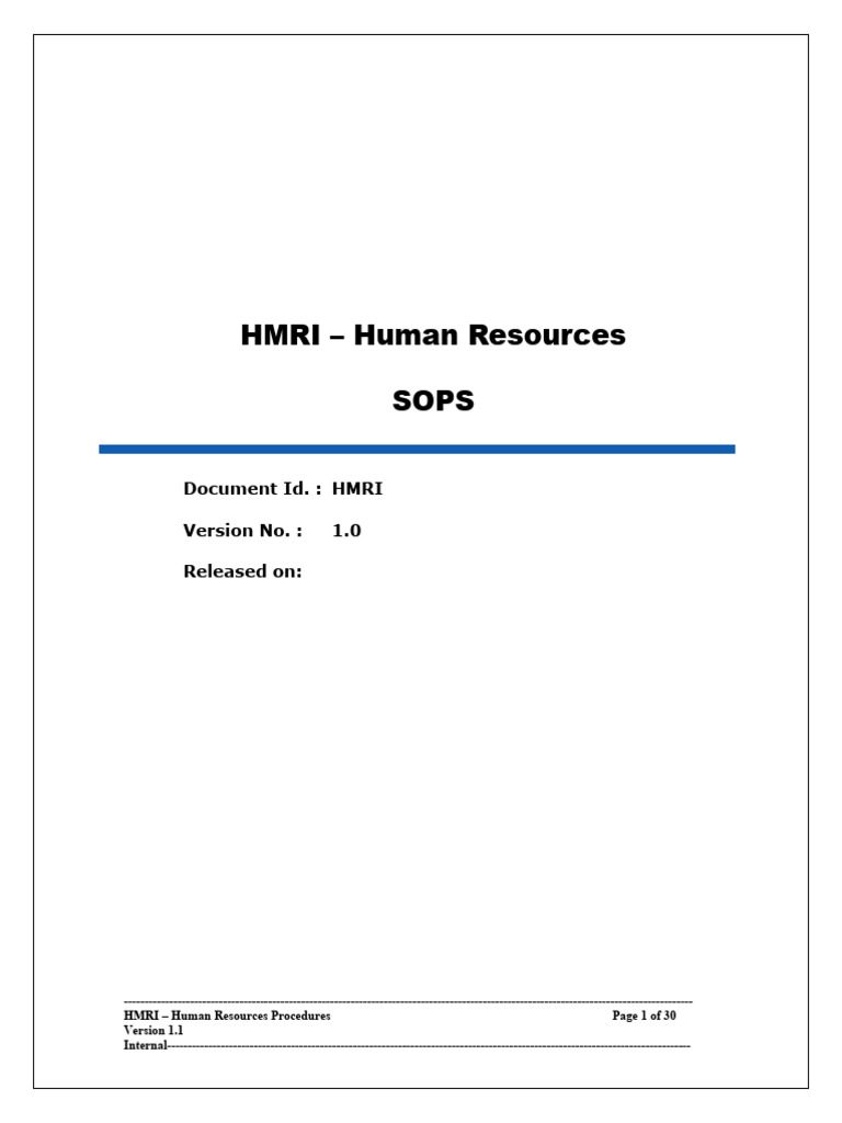 HMRI Human Resources Procedures Guide | PDF | Human Resources | Recruitment