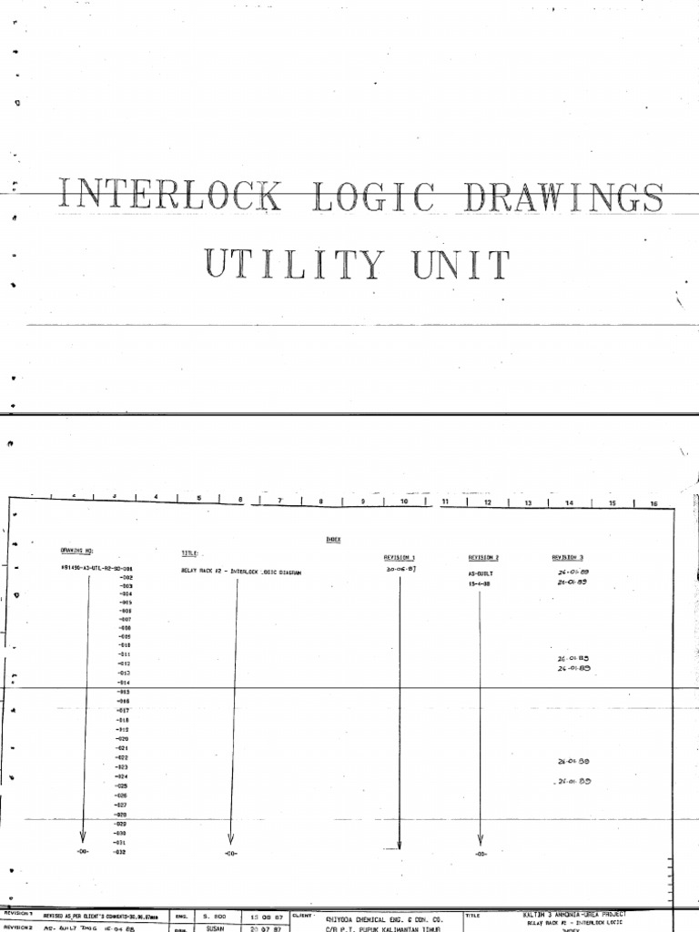 Loop Drawing & Interlock Logig Utility | PDF