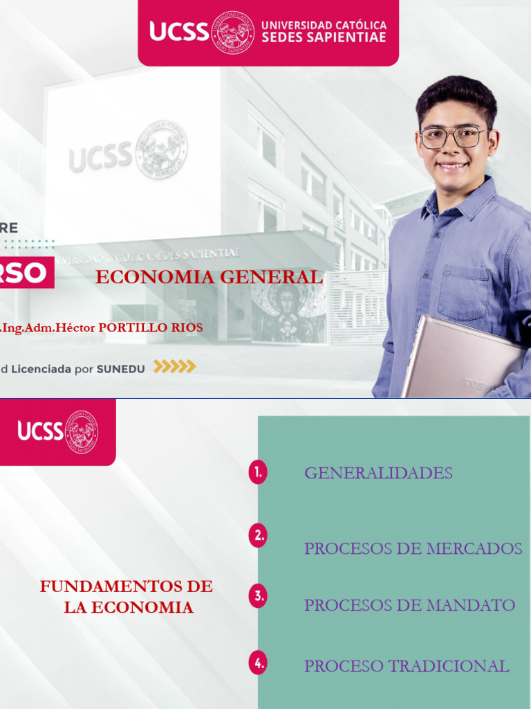 Economia General Fundamentos Economia - tema-1-UCSS-2023 | PDF | Ciencias económicas ...