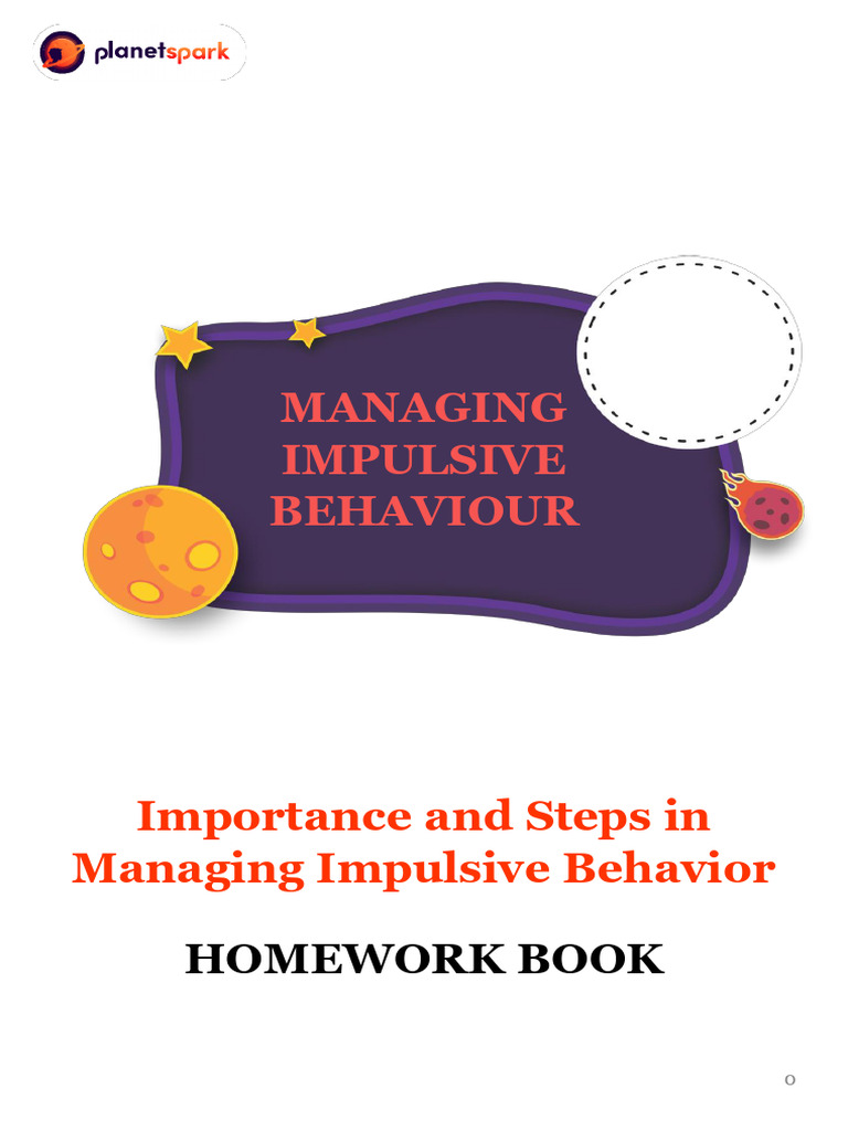 Importance and Steps in Managing Impulsive Behaviour | PDF | Brain | Cognitive Psychology