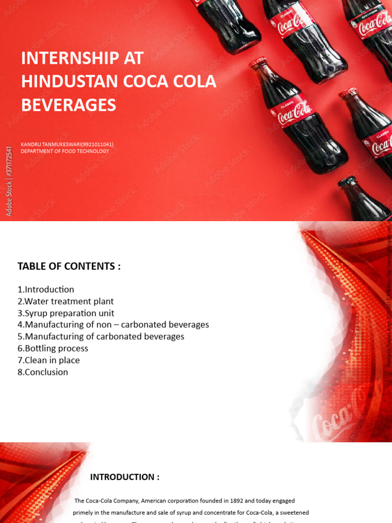 Coca Cola Presentation | PDF | The Coca Cola Company | Soft Drink