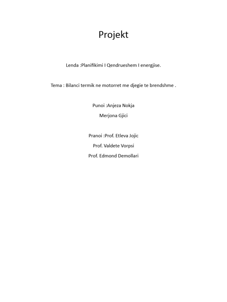 Projekt | PDF