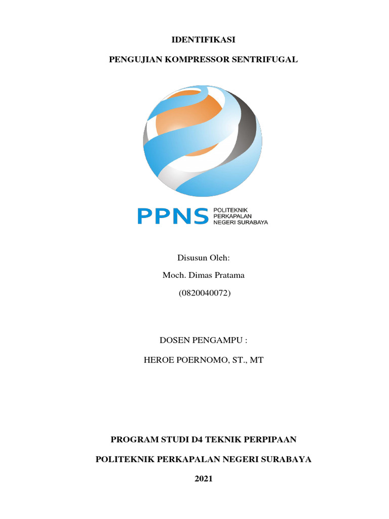 M7 - Identifikasi Komp Sentrifugal - Moch. Dimas Pratama - TP3C | PDF