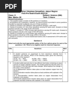 CSSC - Qp-Science-10-Cssc-Set 1 | PDF | Iron | Chemical Bond