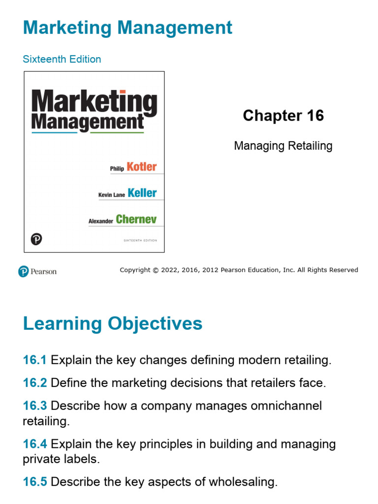 Chapter 16 | PDF | Retail | Pricing