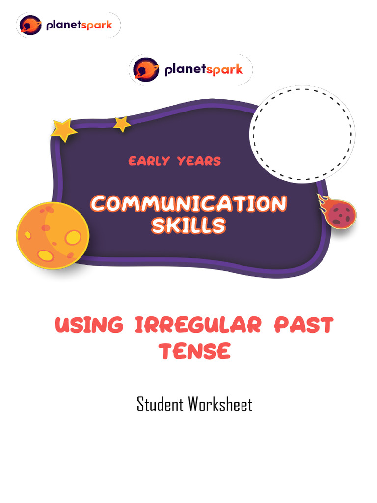 Using Irregular Past Tense | PDF