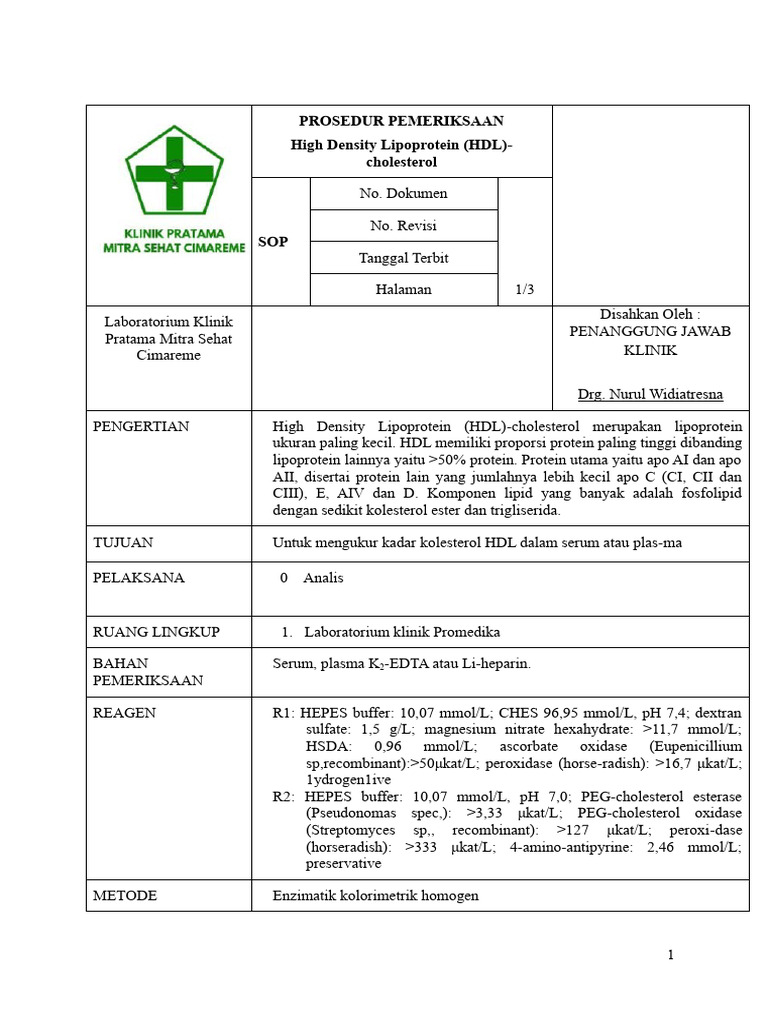 Sop HDL | PDF | Sains & Matematika