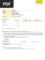 Star Health Insurance-Receipt | PDF | Insurance | Financial Services