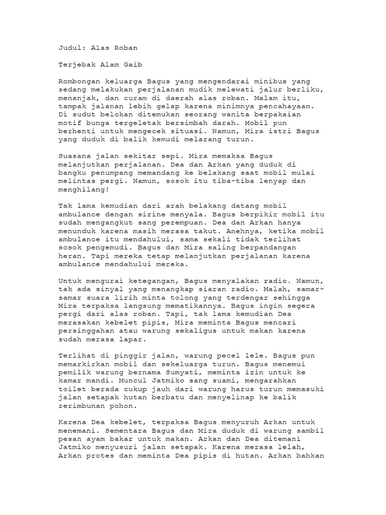 Alas Roban Movie | PDF