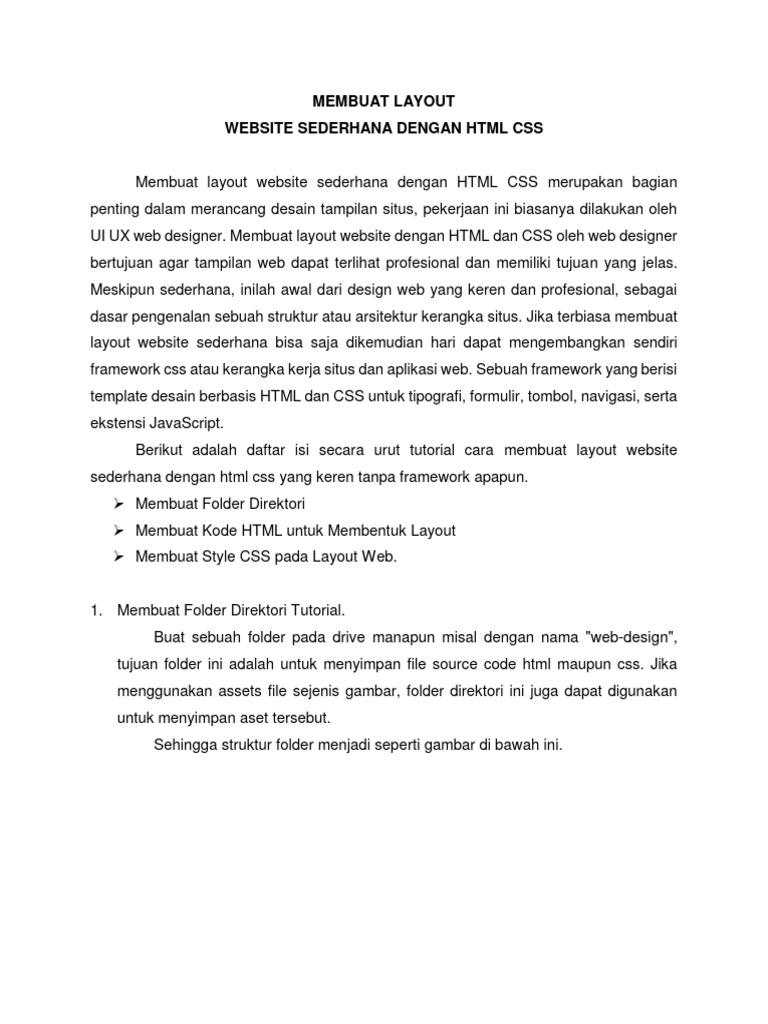 Membuat Layout | PDF