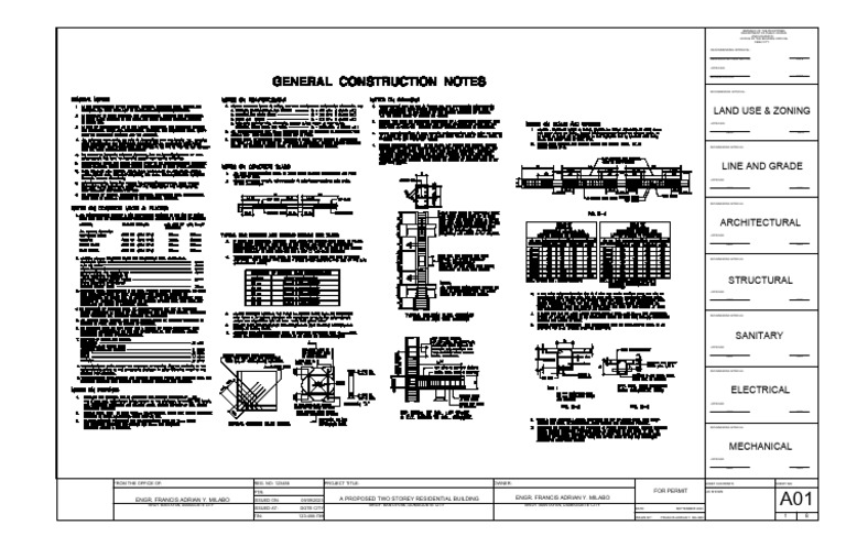 Plate 4 General Notes | PDF
