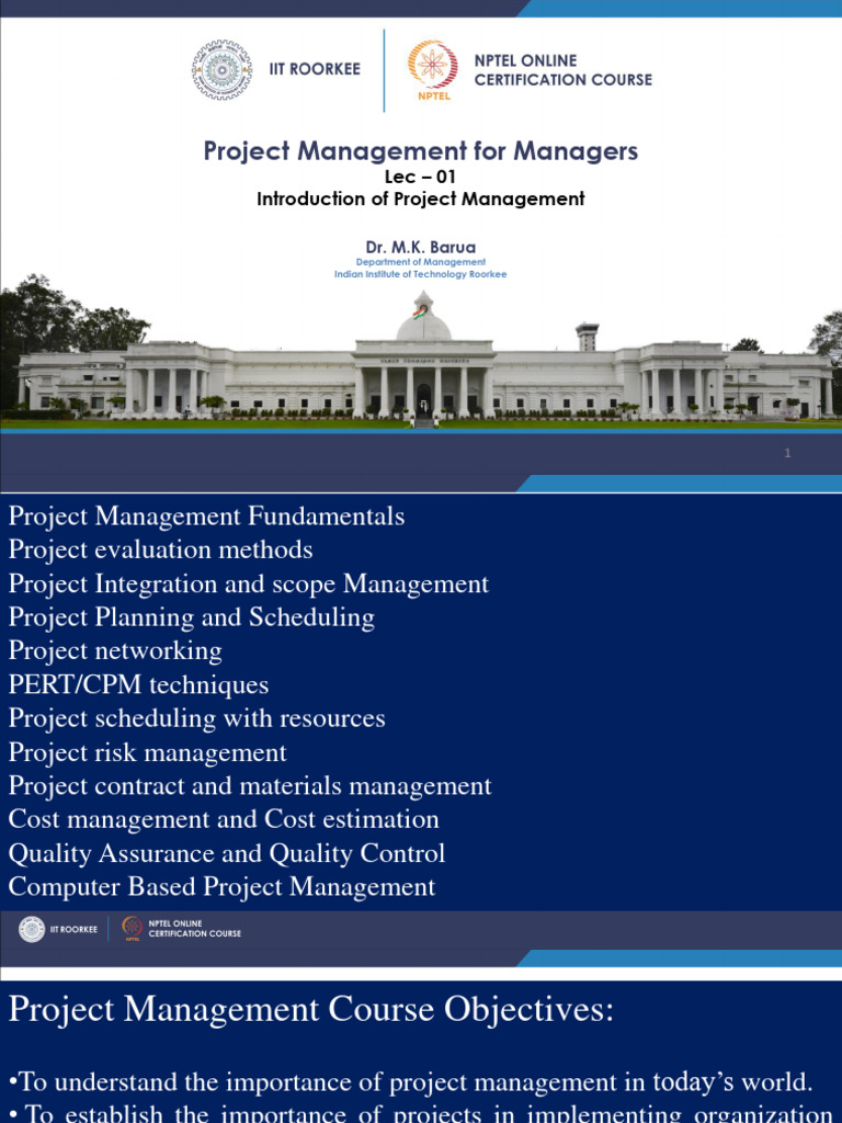 PM Notes Combined | PDF | Project Management | Strategic Management