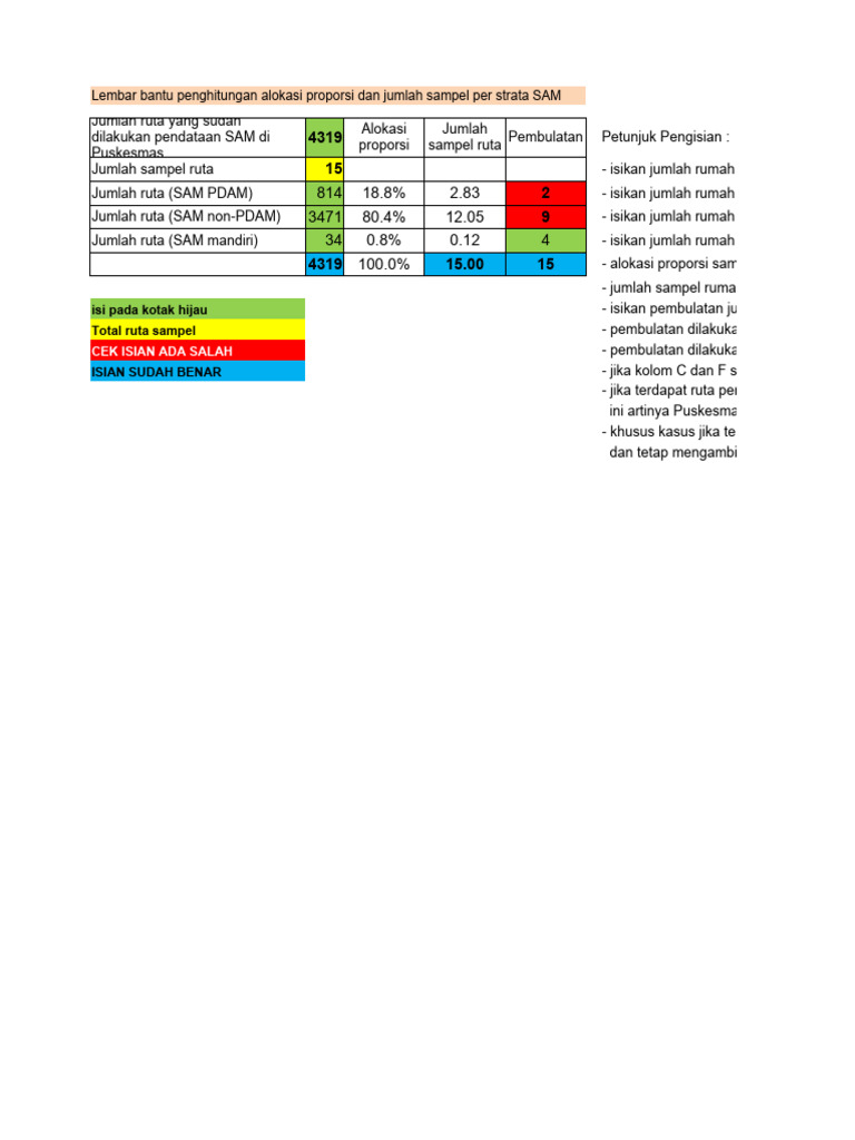 Sampling KAMRT 2023 - Andre | PDF