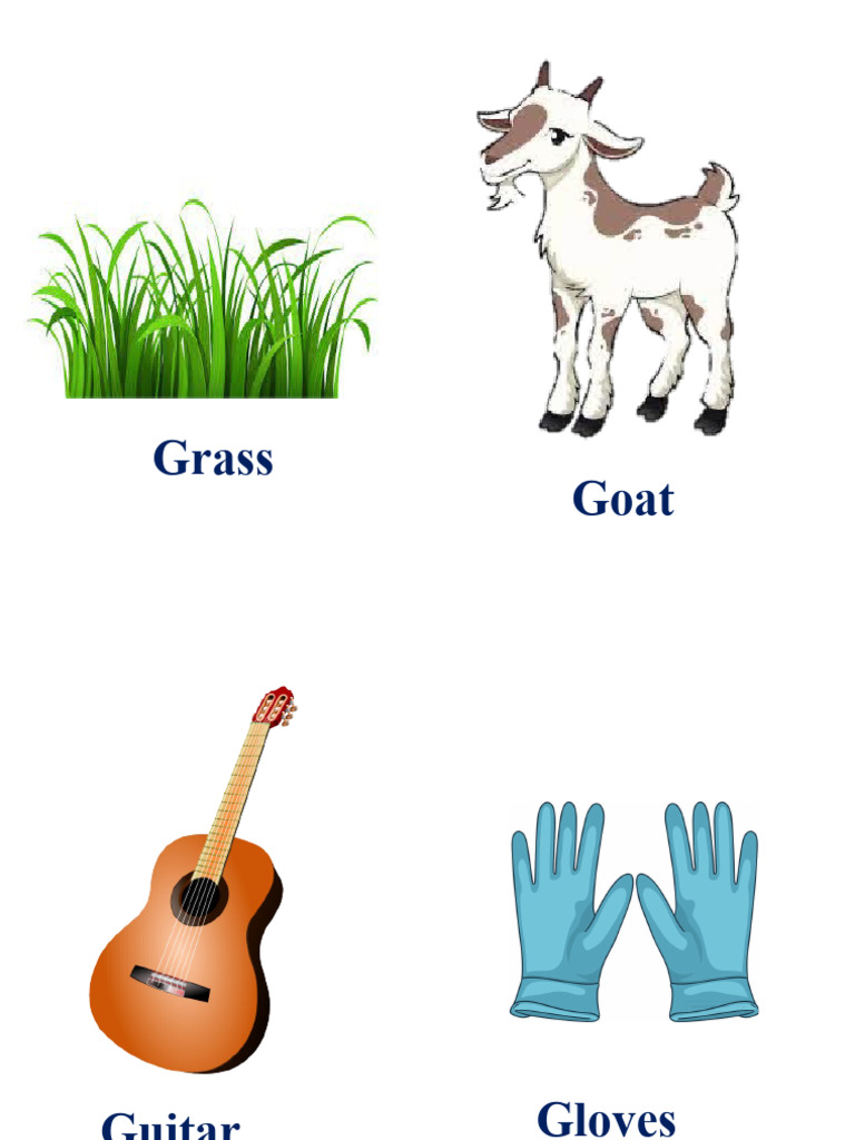 Things Begin With Letter G | PDF