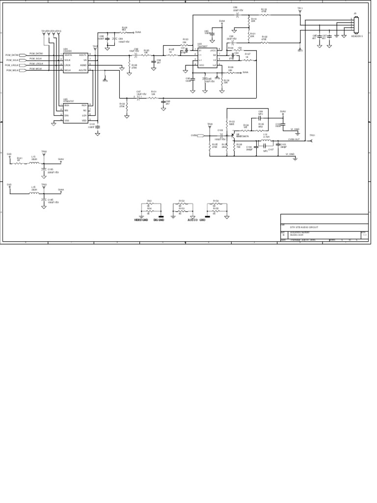 Schematic - Audio | PDF | Computer Standards | Computer Programming