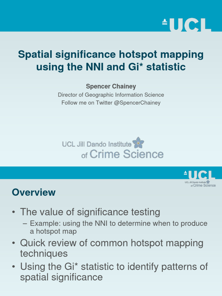 Spatial Significance Mapping | PDF | Geographic Information System | Spatial Analysis