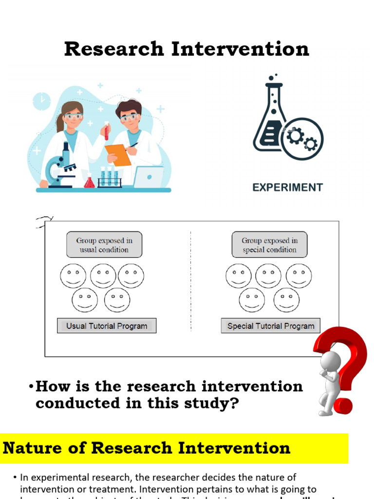Research Intervention | PDF | Experiment | Cognitive Science