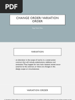 Construction Variation Order Procedure | PDF | Employment ...