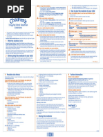 Cetirizine 10 mg Tablets SmPC Summary | PDF | Pharmacology | Dose ...
