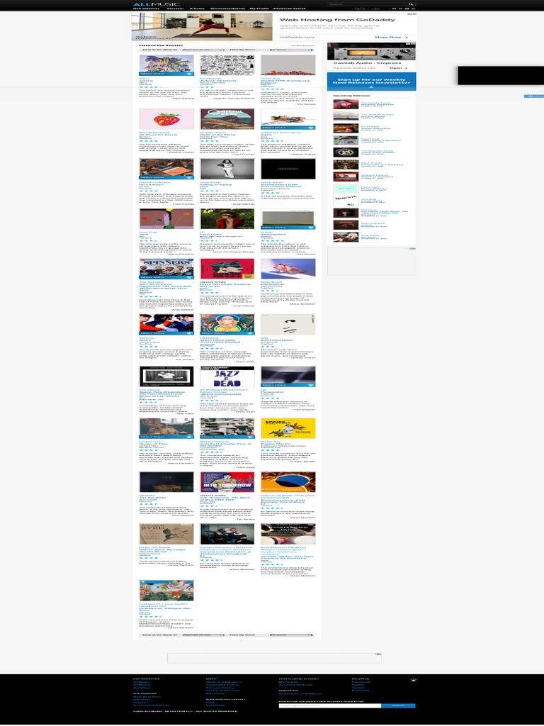 Featured New Album Releases - AllMusic September 29 | PDF | Music ...