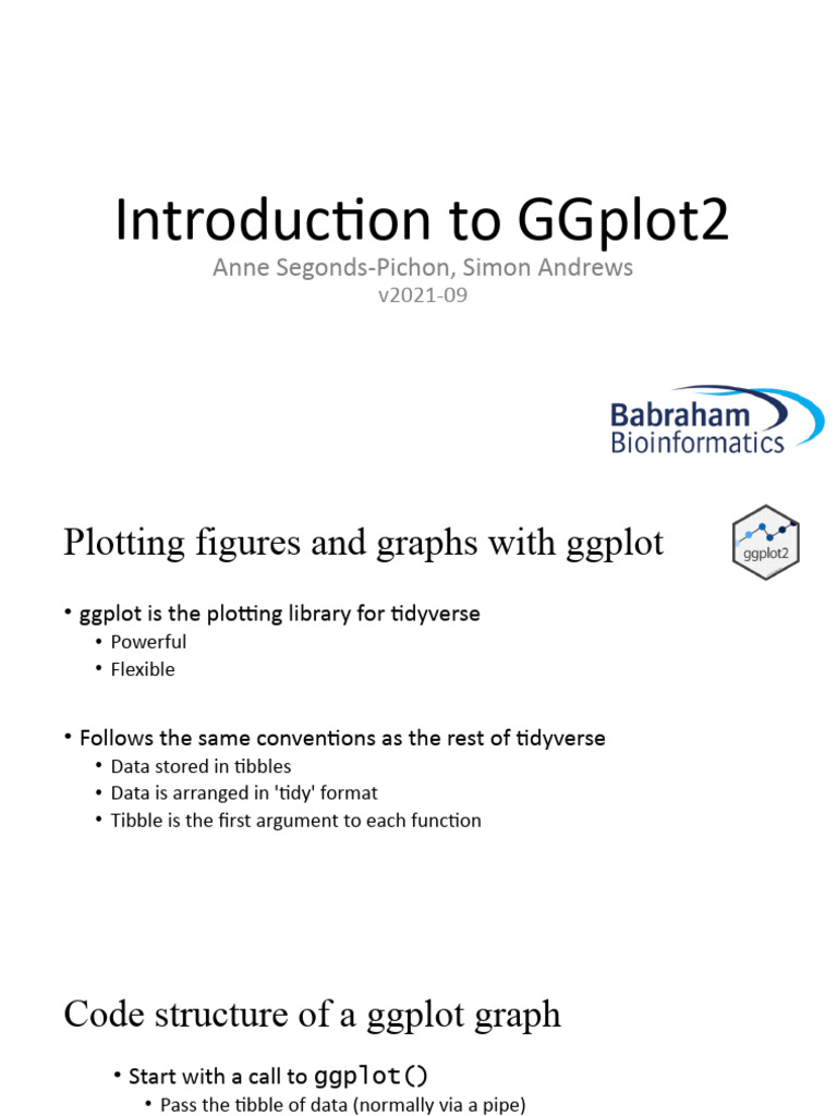 Ggplot2 Slides | PDF | Star Wars