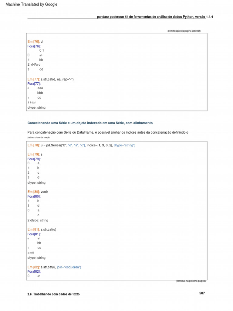 Fora (76) :: Pandas: Poderoso Kit de Ferramentas de Análise de Dados ...