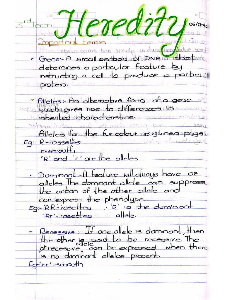 Heredity and Inheritance | PDF