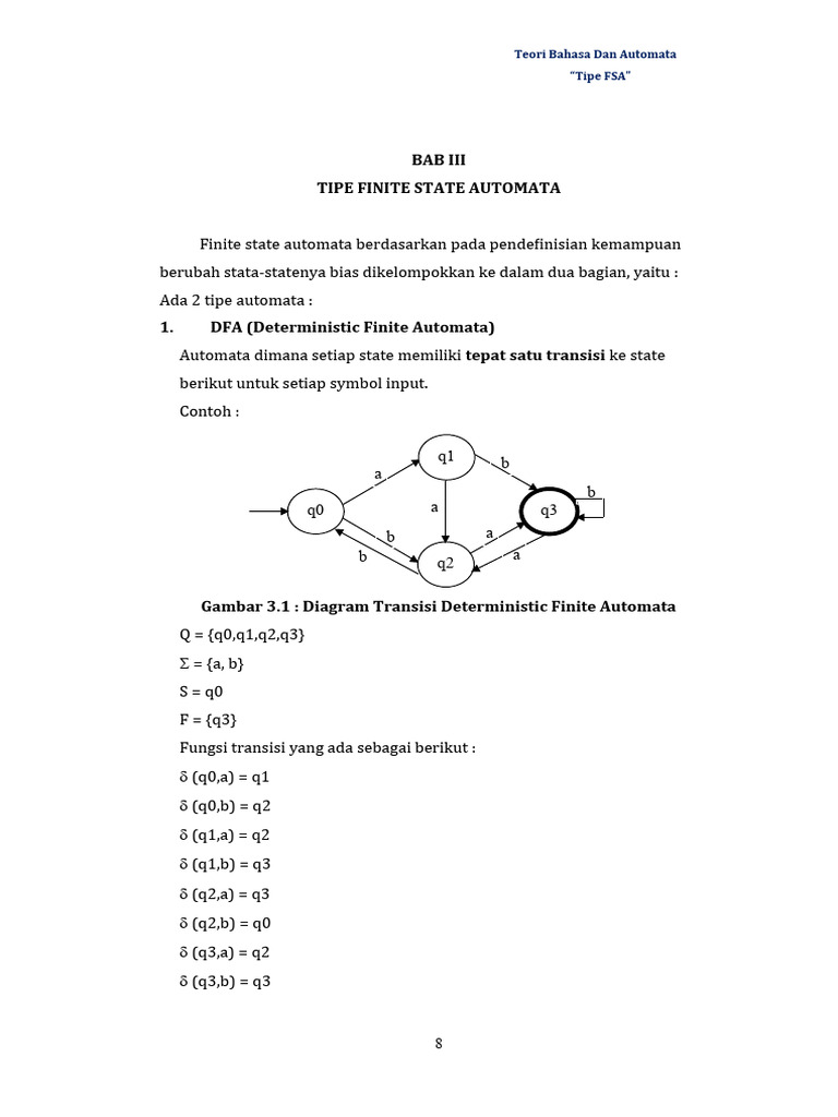 Finite State Automata Pdf