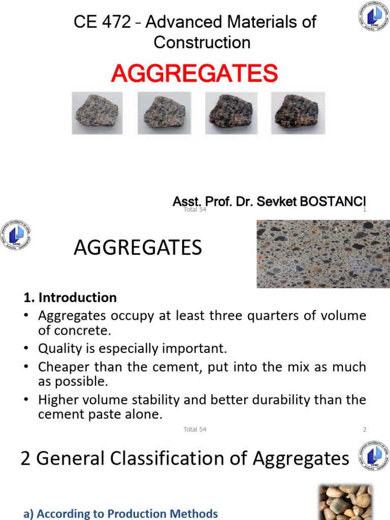 6 Aggregates | PDF | Rock (Geology) | Construction Aggregate