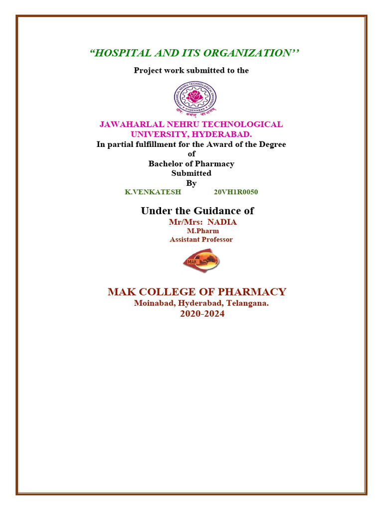 K.venkatesh Front | PDF