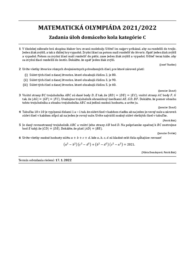 Mo 71 C Domace Zadania | PDF