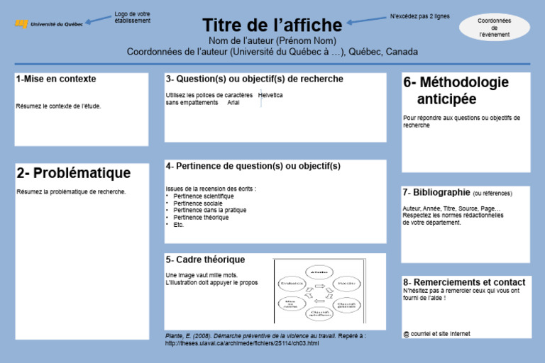 Guide de création d'affiche scientifique | PDF