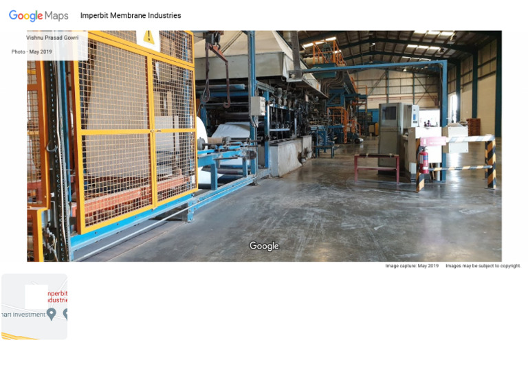 Imperbit Membrane Industries - Google Maps1 | PDF