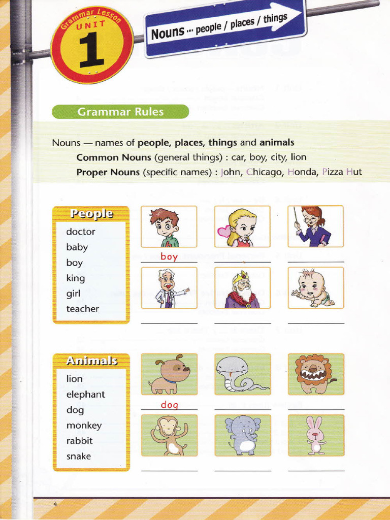 Easy Grammar 1 | PDF