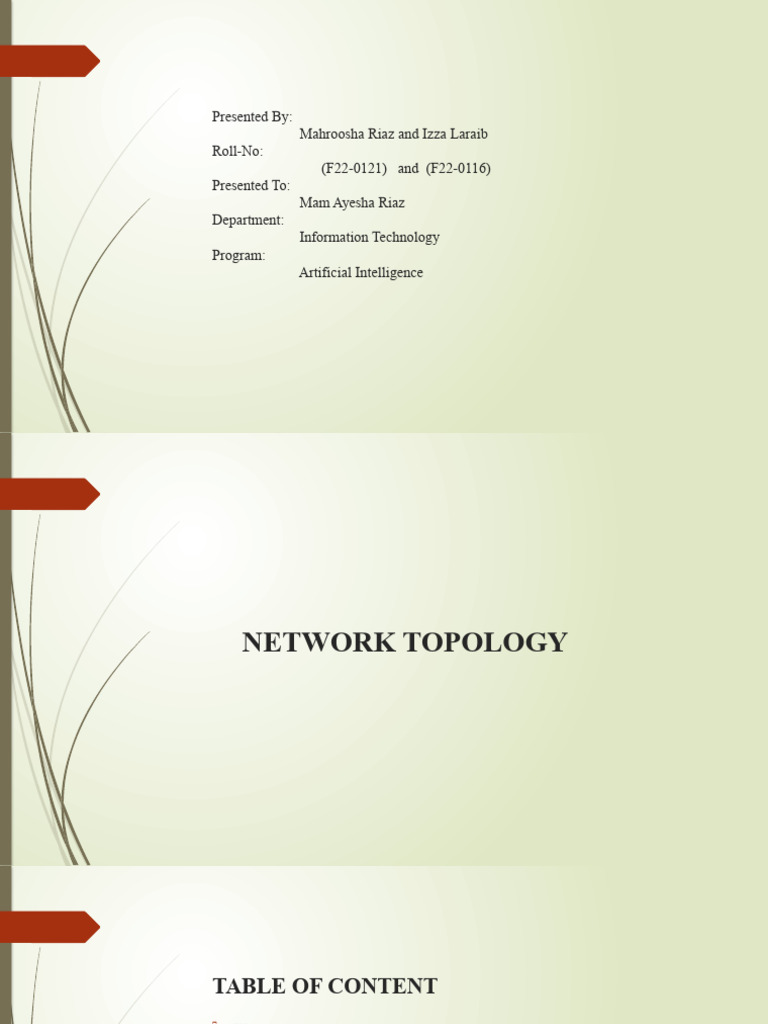 Network Topologies | PDF | Network Topology | Computer Network